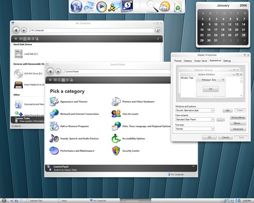 Another 25 beautiful Windows XP themes